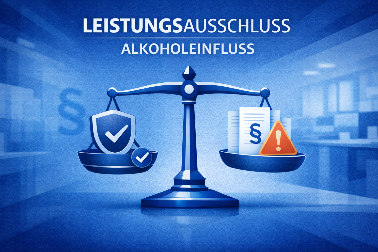 Unfall Alkohol Versicherung